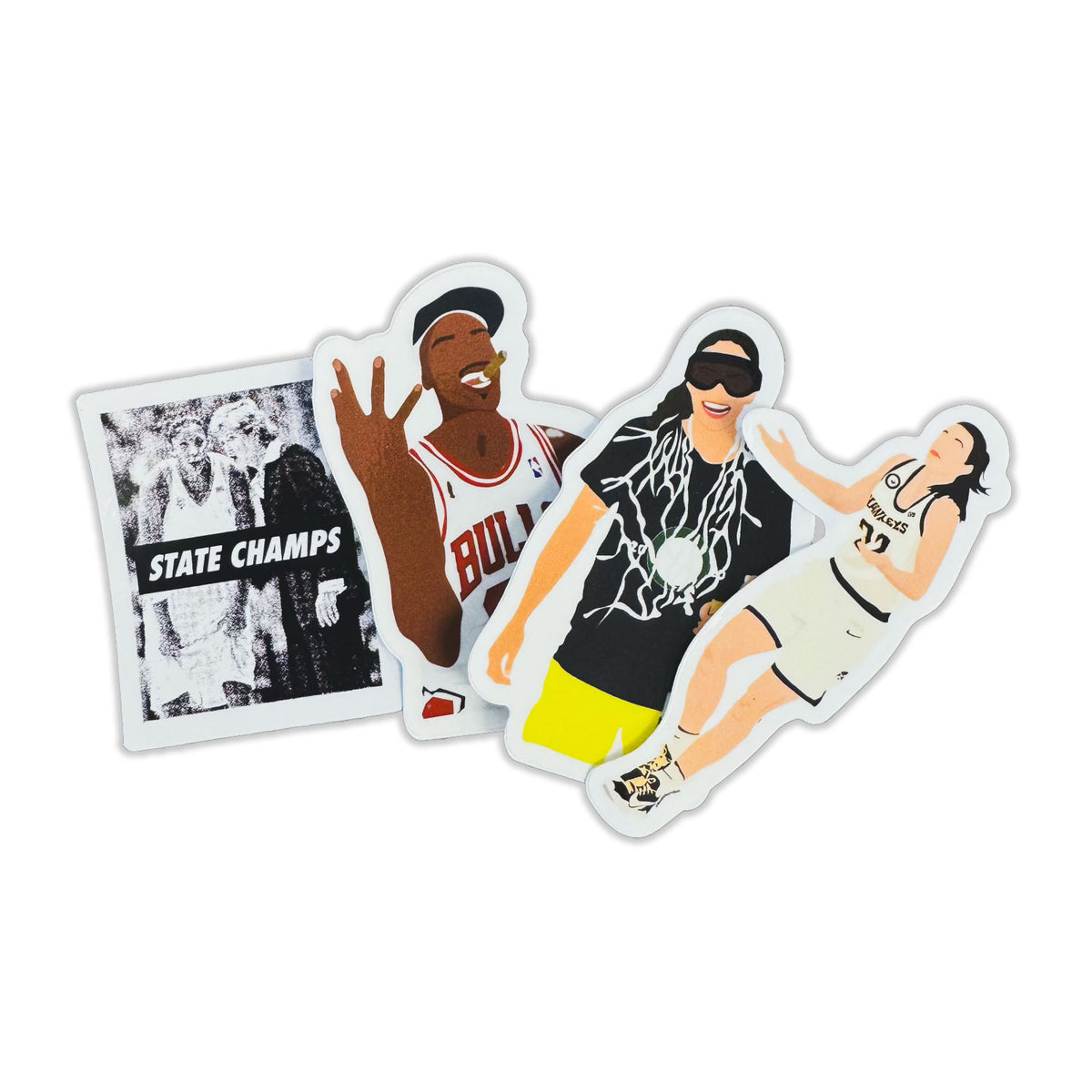 Hoops Sticker Pack Vol. 1 | State Champs
